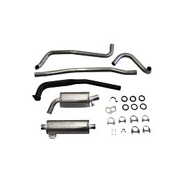 volvo Uitlaatset 140 carburateur+injectie -1973 Sport Simons complete ...