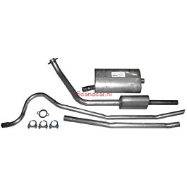 Uitlaatset Amazon B16A/B RVS zonder montageset niet meer leverbaar